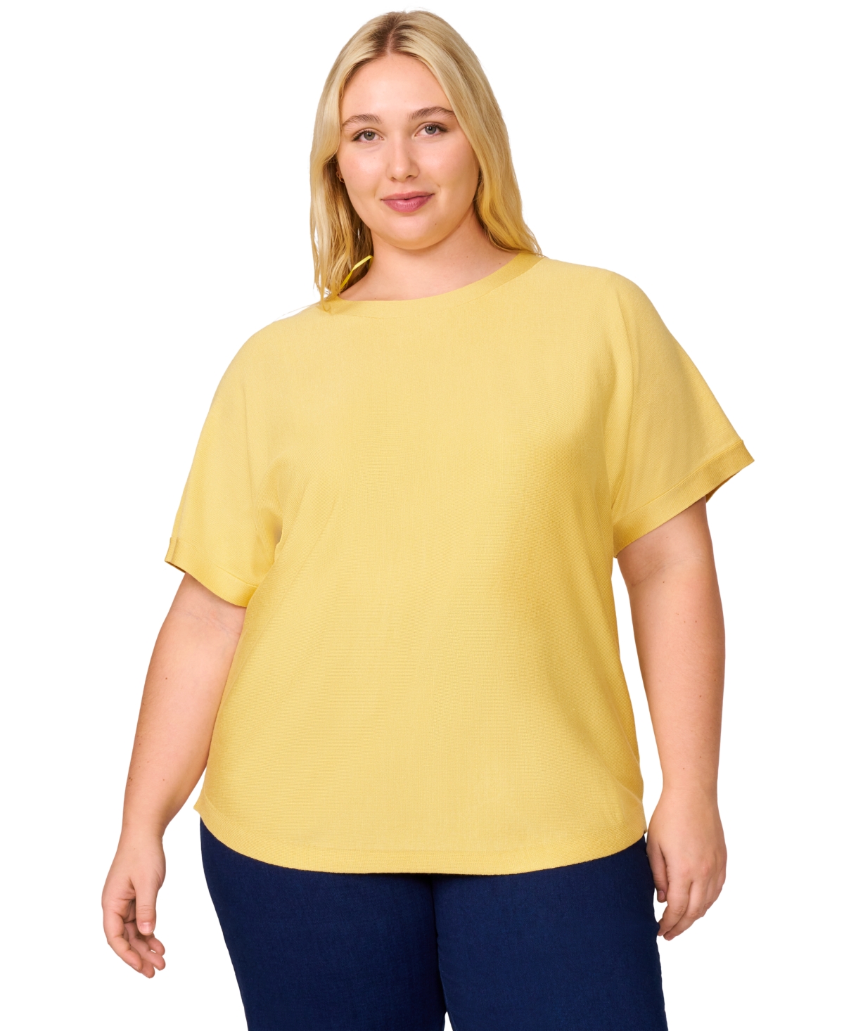Click here for Melissa Paige Plus Size Button-Back Dolman-Sleeve... prices