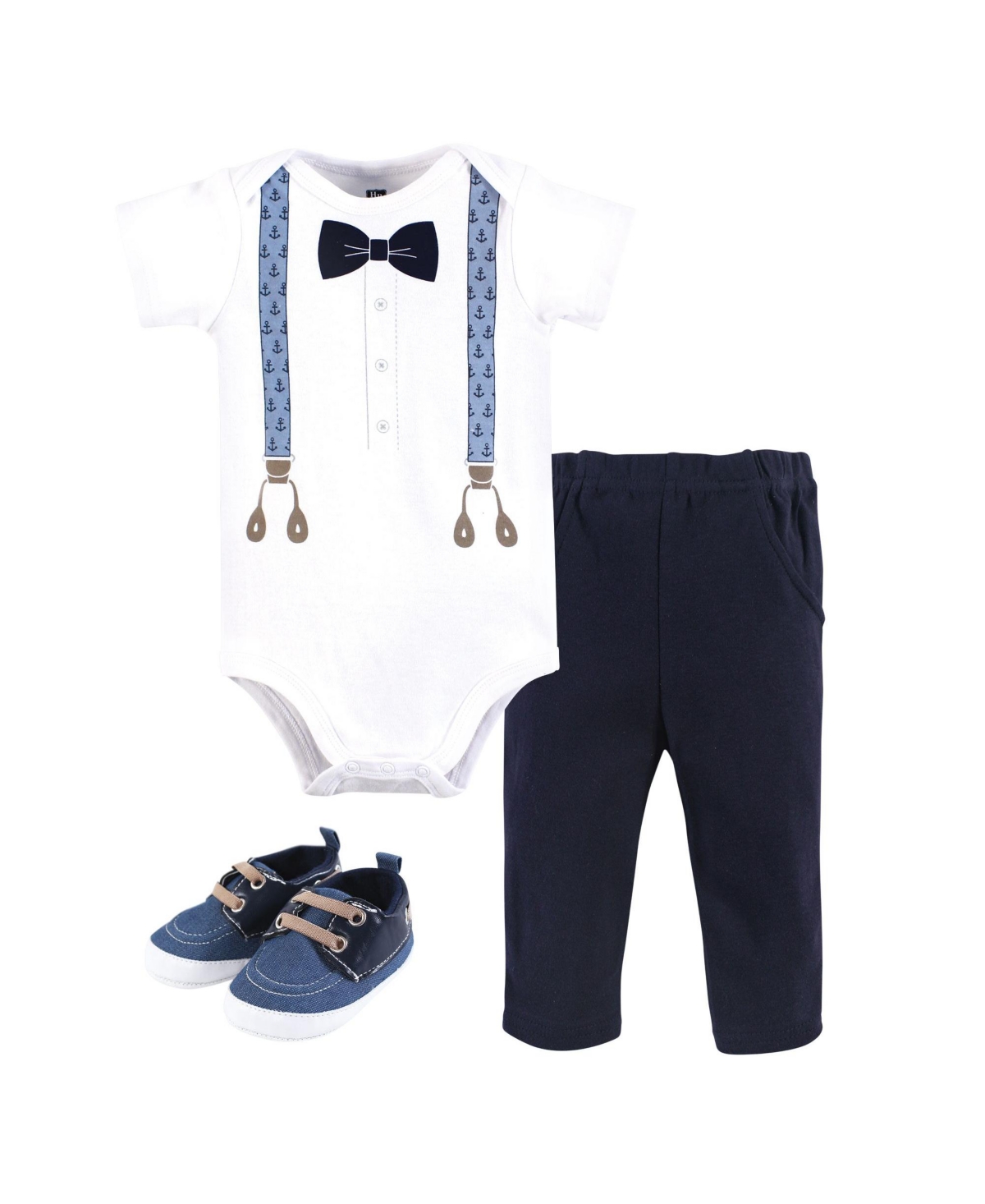 Click here for Hudson Baby Baby Boys Hudson Cozy Cotton Outfit Co... prices