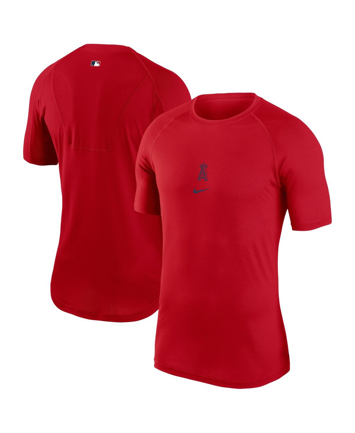 Click here for Nike Mens Red Los Angeles Angels Authentic Collect... prices