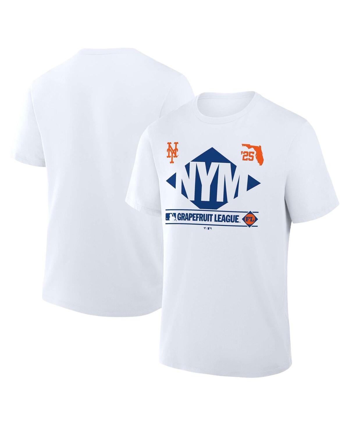 Click here for Fanatics Mens White New York Mets 2025 Spring Trai... prices