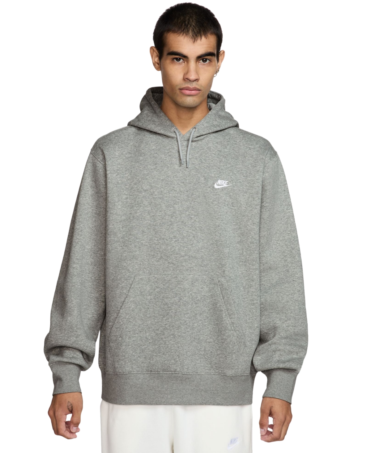 Click here for Nike Club Mens Pullover Fleece Logo Hoodie - Dark... prices