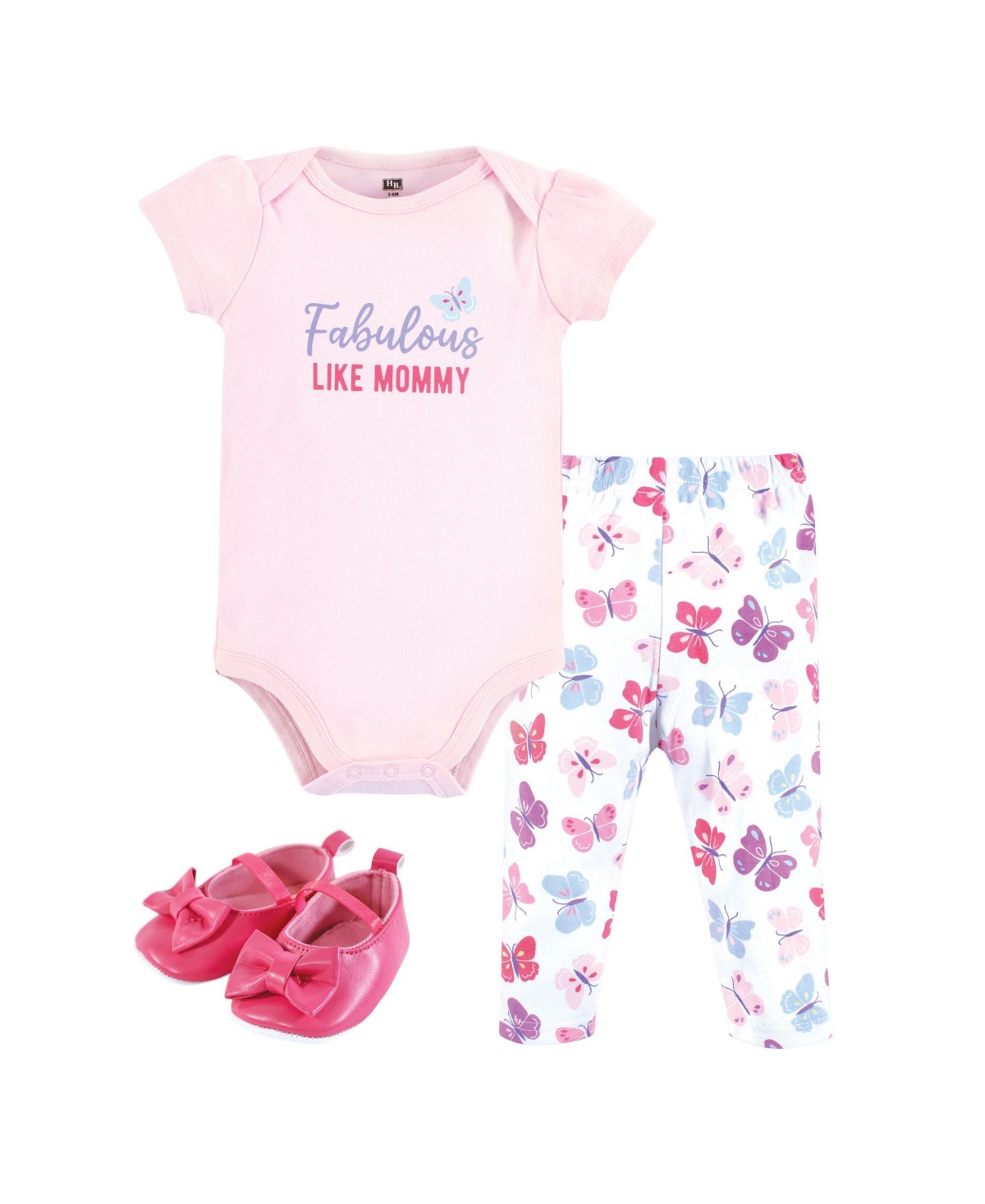 Click here for Hudson Baby Baby Girls Hudson Cotton Bodysuit  Pan... prices