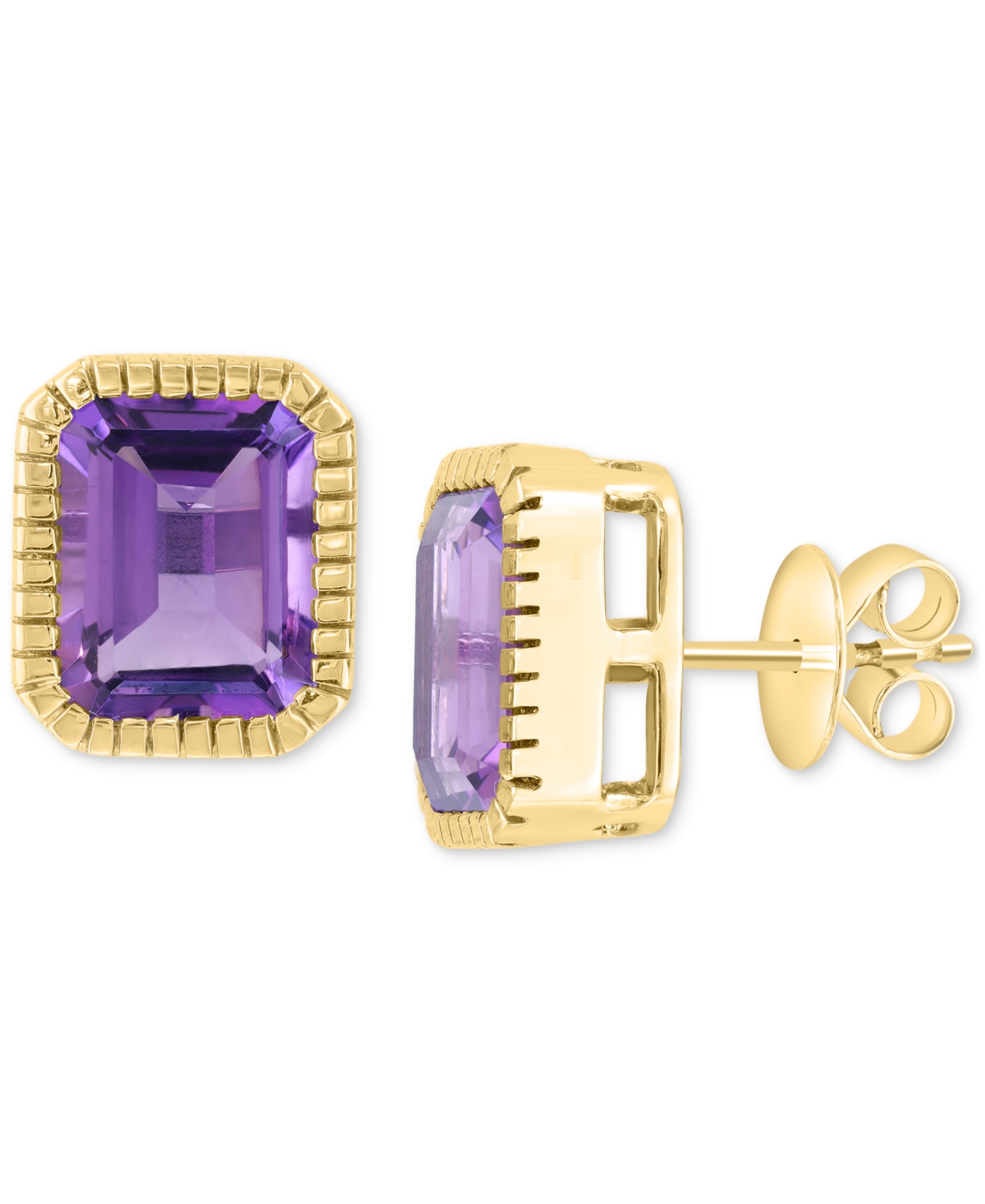 Click here for Effy Amethyst Emerald-Cut Stud Earrings (5-5/8 ct.... prices