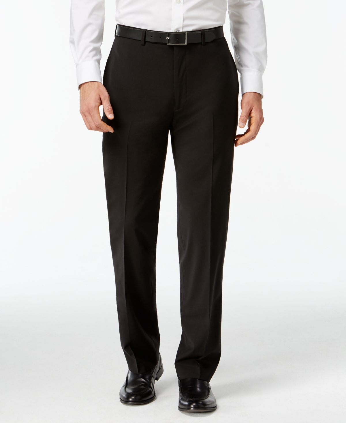 Click here for Calvin Klein Mens Slim-Fit Wool Infinite Stretch S... prices