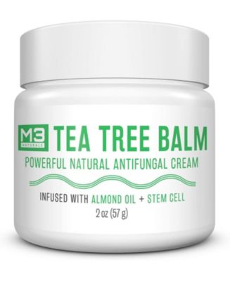 M3 Naturals Natural Tea Tree Balm Infused with Almond Oil and Stem Cell ...