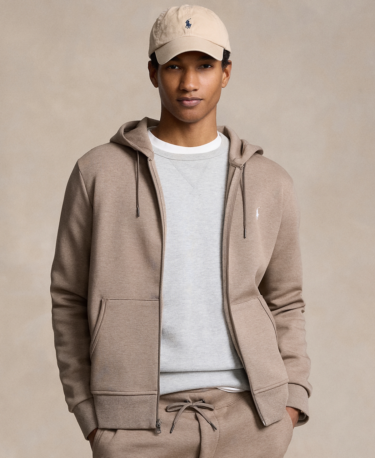 Click here for Polo Ralph Lauren Mens Double-Knit Full-Zip Hoodie... prices