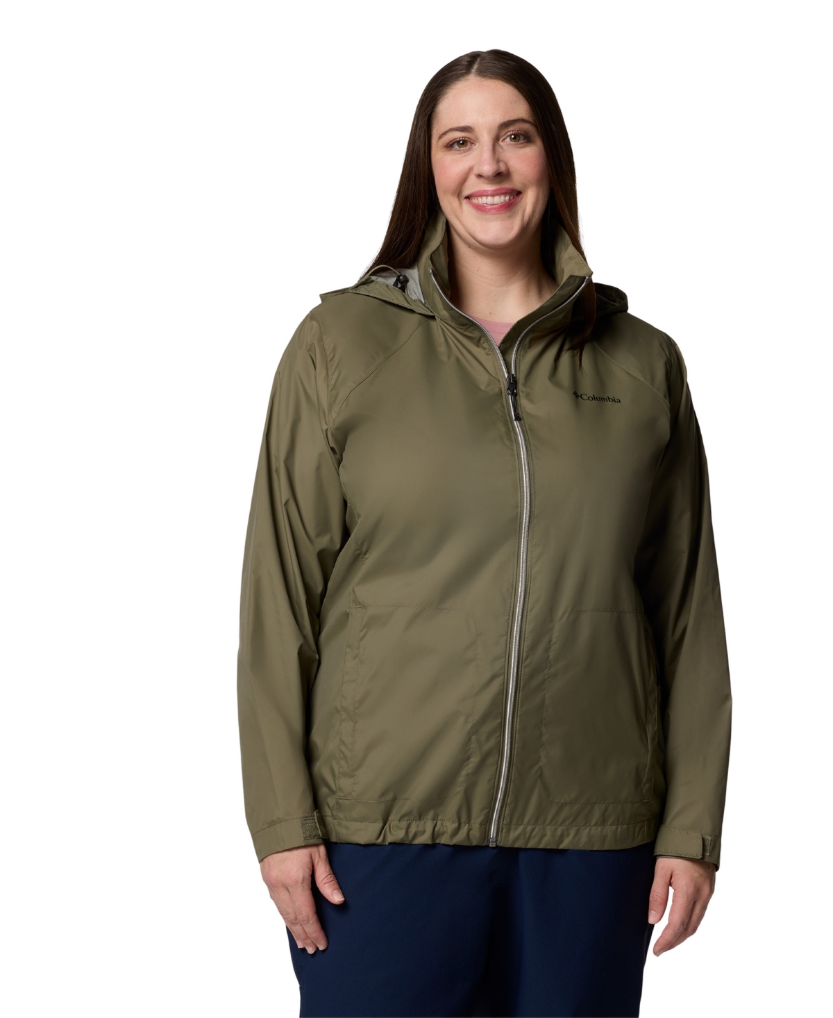 Click here for Columbia Plus Size Lightweight Rain Shell Jacket -... prices