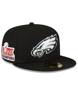 New Era Men's Black Philadelphia Eagles Super Bowl LIX Champions Side ...
