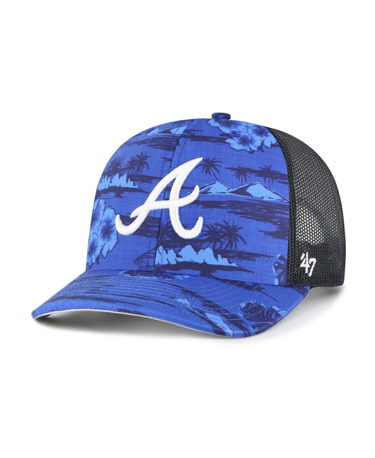 Click here for 47 Brand Mens Blue Atlanta Braves Fiji Trucker Adj... prices