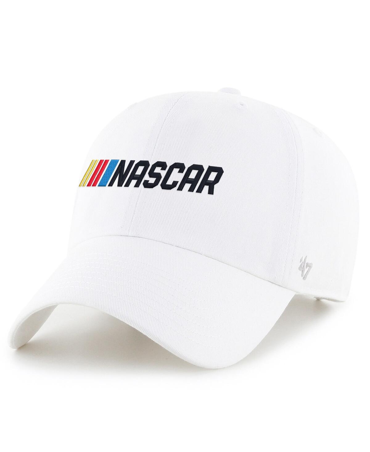 Click here for 47 Brand Mens White Nascar Clean Up Adjustable Hat... prices