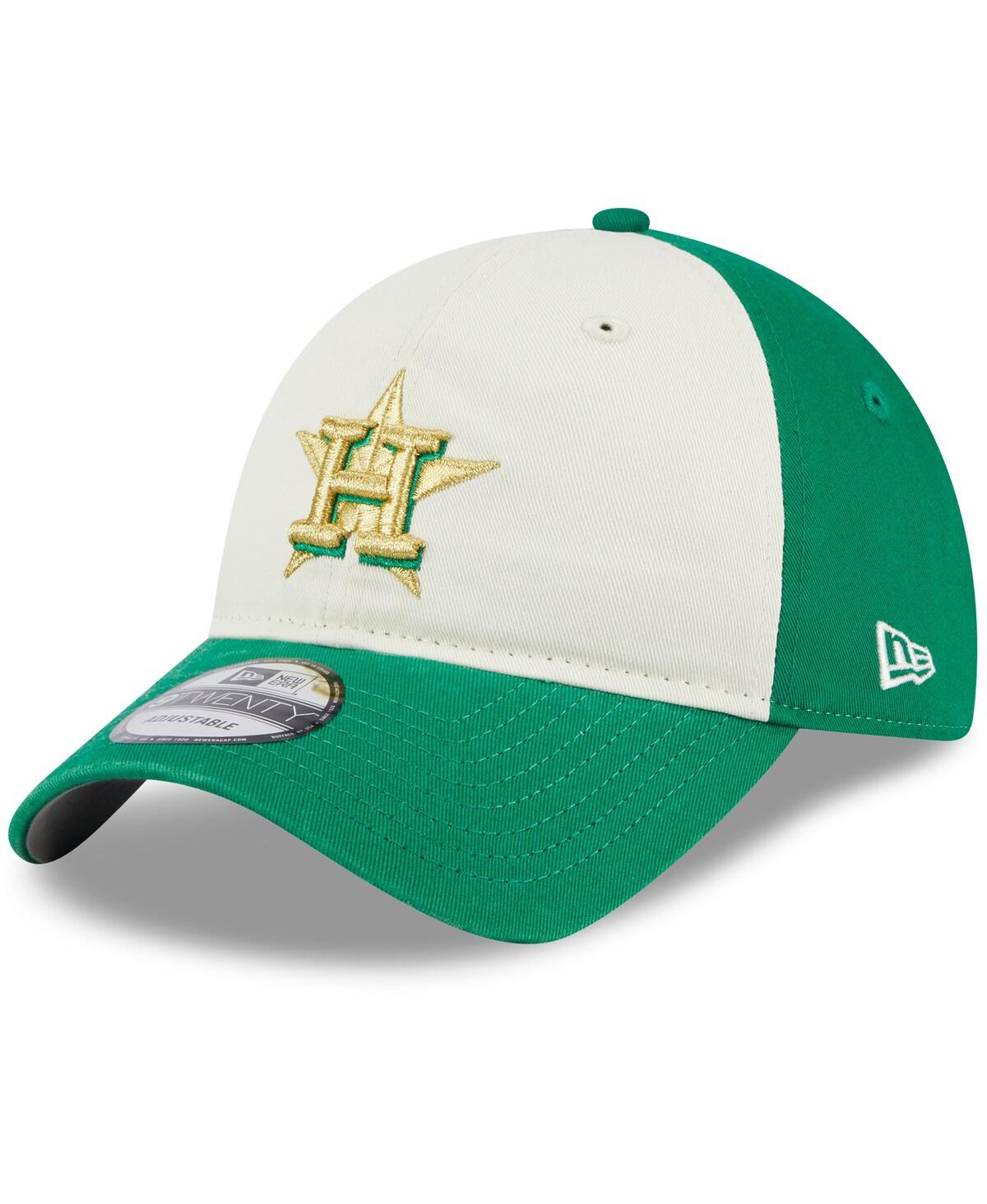 Click here for New Era Mens White/Green Houston Astros 2024 St. P... prices