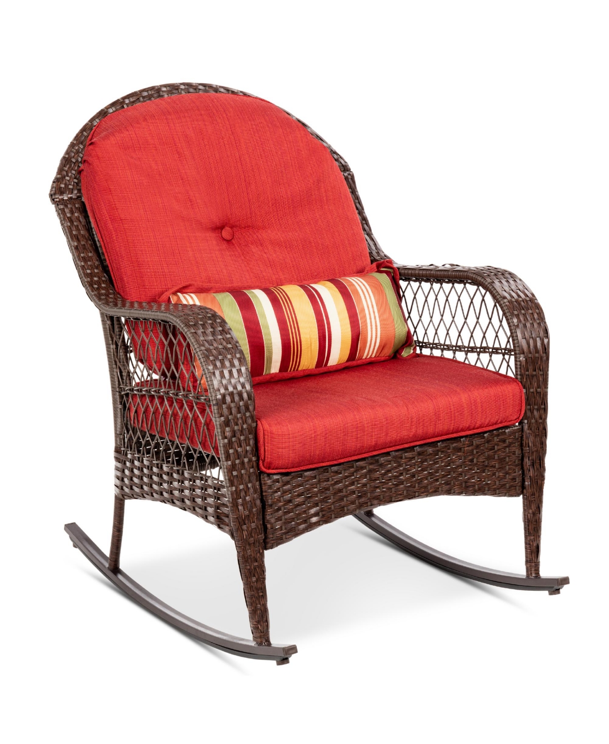 Click here for Best Choice Products Outdoor Wicker Rocking Chair... prices