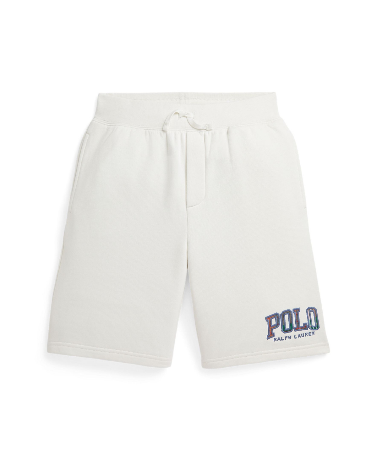 Click here for Polo Ralph Lauren Big Boys Madras-Logo Fleece Shor... prices
