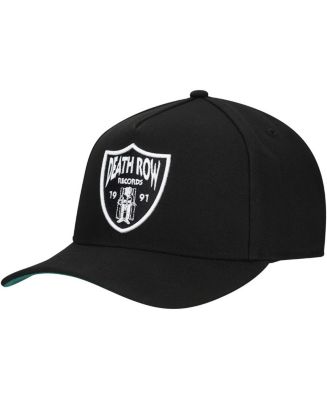Lids Men's Black Death Row Records A-Frame Adjustable Hat - Macy's