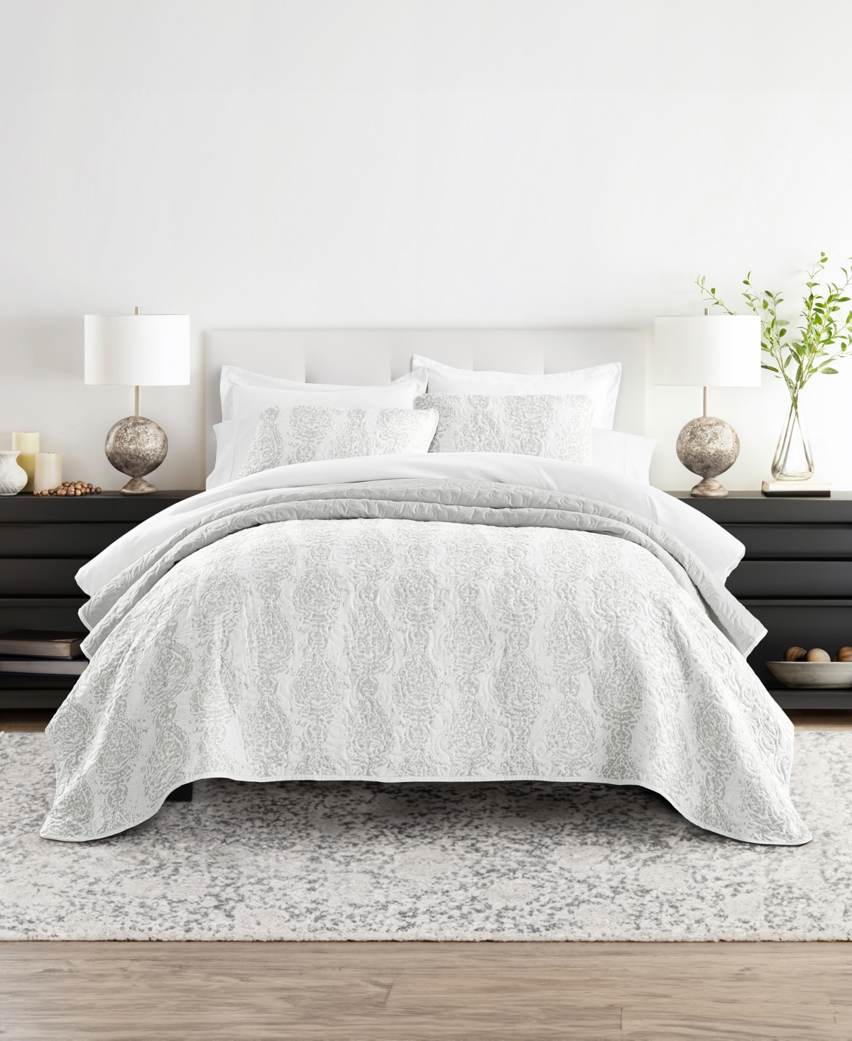Click here for ienjoy Home Distressed Diamond Reversible 3-Pc. Li... prices