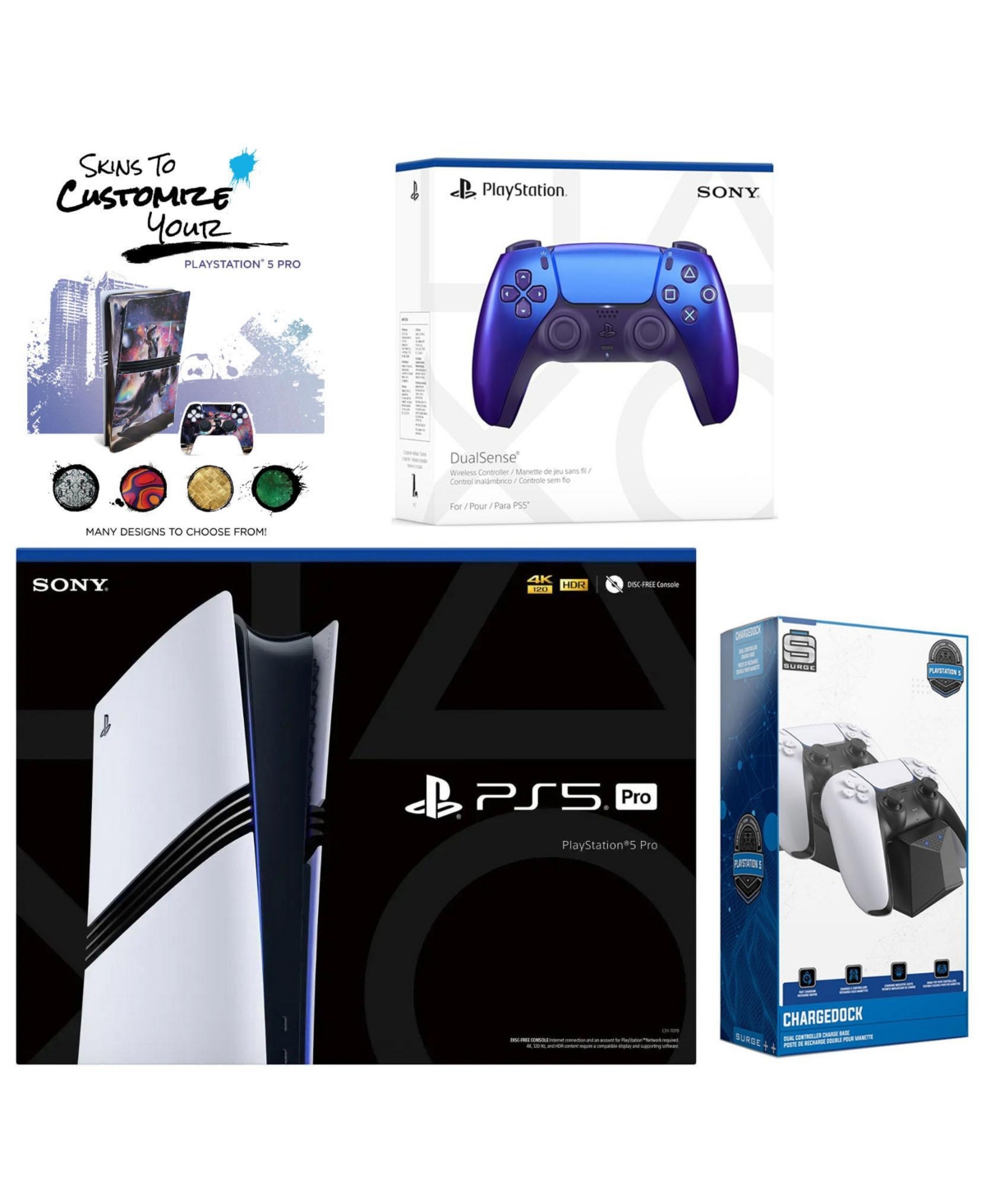 Click here for Sony PlayStation 5 Pro with Extra Controller  Dual... prices