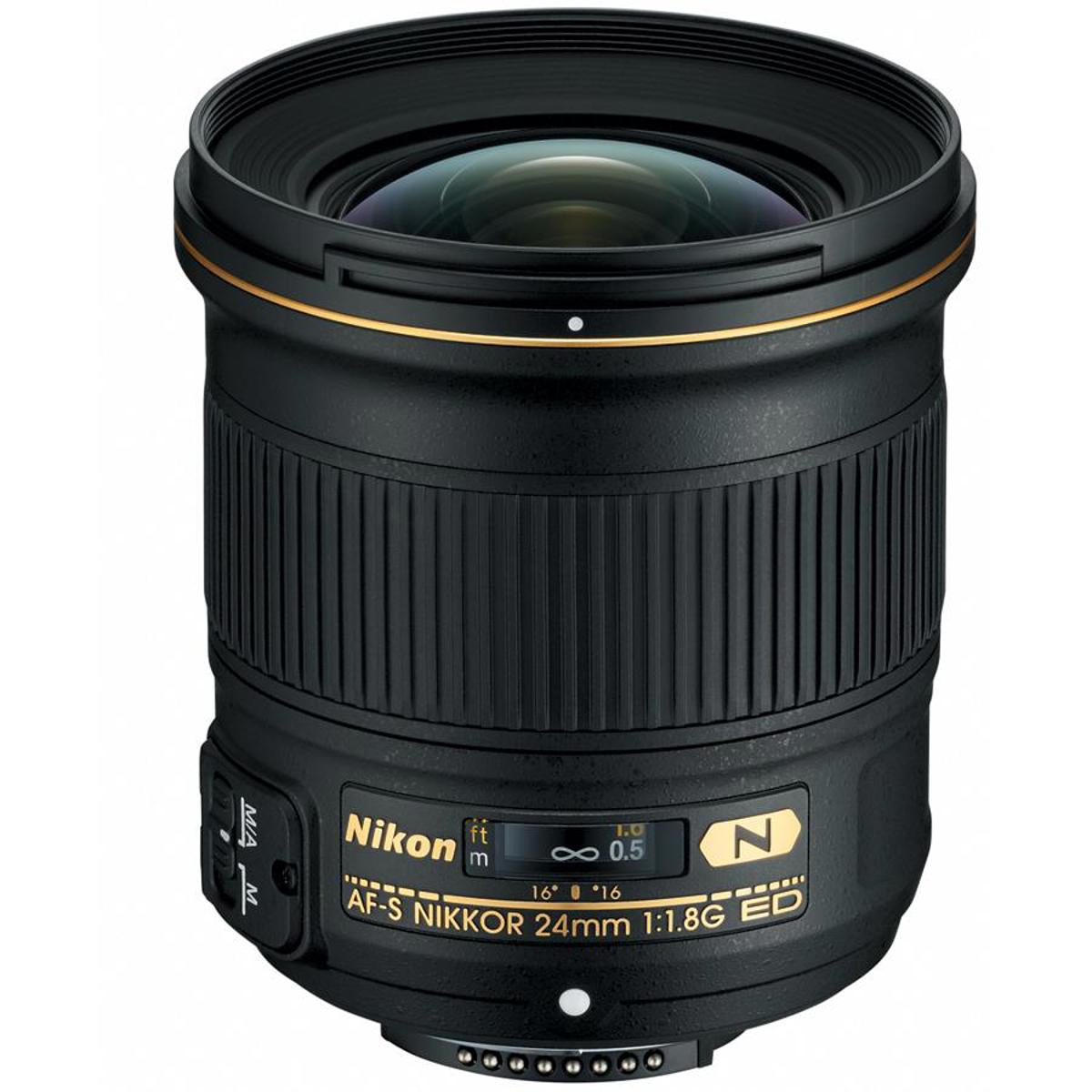 Click here for Nikon 24mm f/1.8G Ed Af-s Nikkor Lens - Black prices