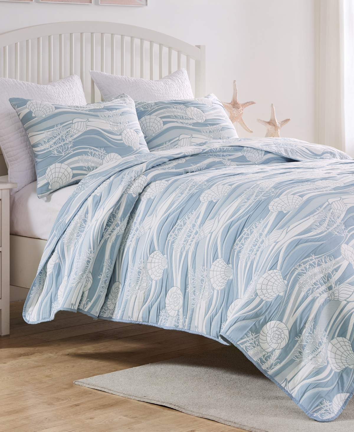 Click here for Greenland Home Fashions Dover Reversible Matelasse... prices