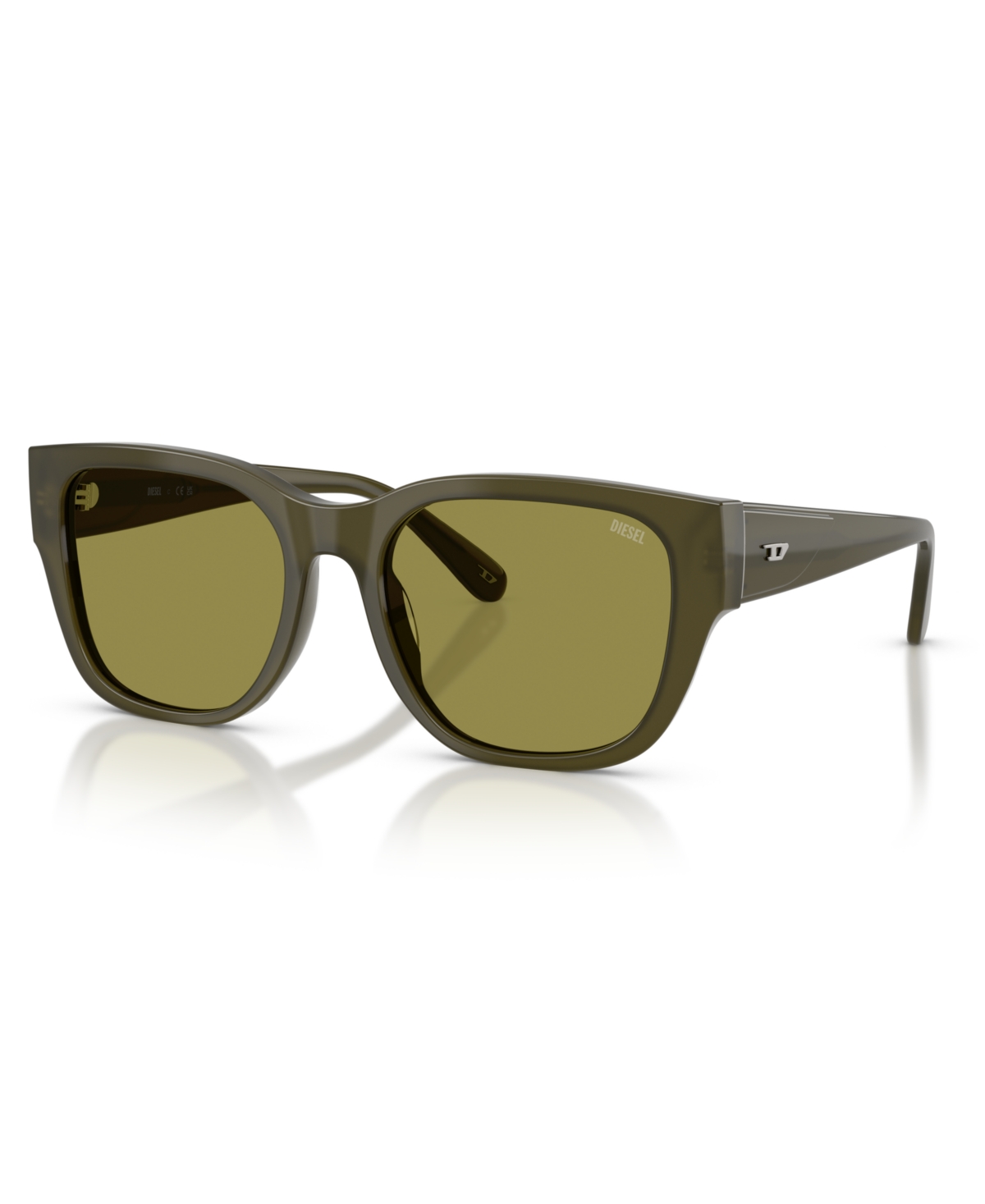 Click here for Diesel Unisex Large Sunglasses  DL2005 - Solid Gre... prices