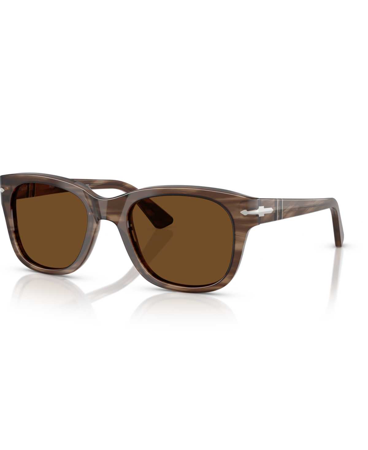 Click here for Persol Unisex Polarized Sunglasses  PO3372S - Stri... prices