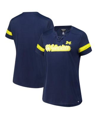 Fanatics Women's Navy Michigan Wolverines Plus Size Overtime Readiness ...