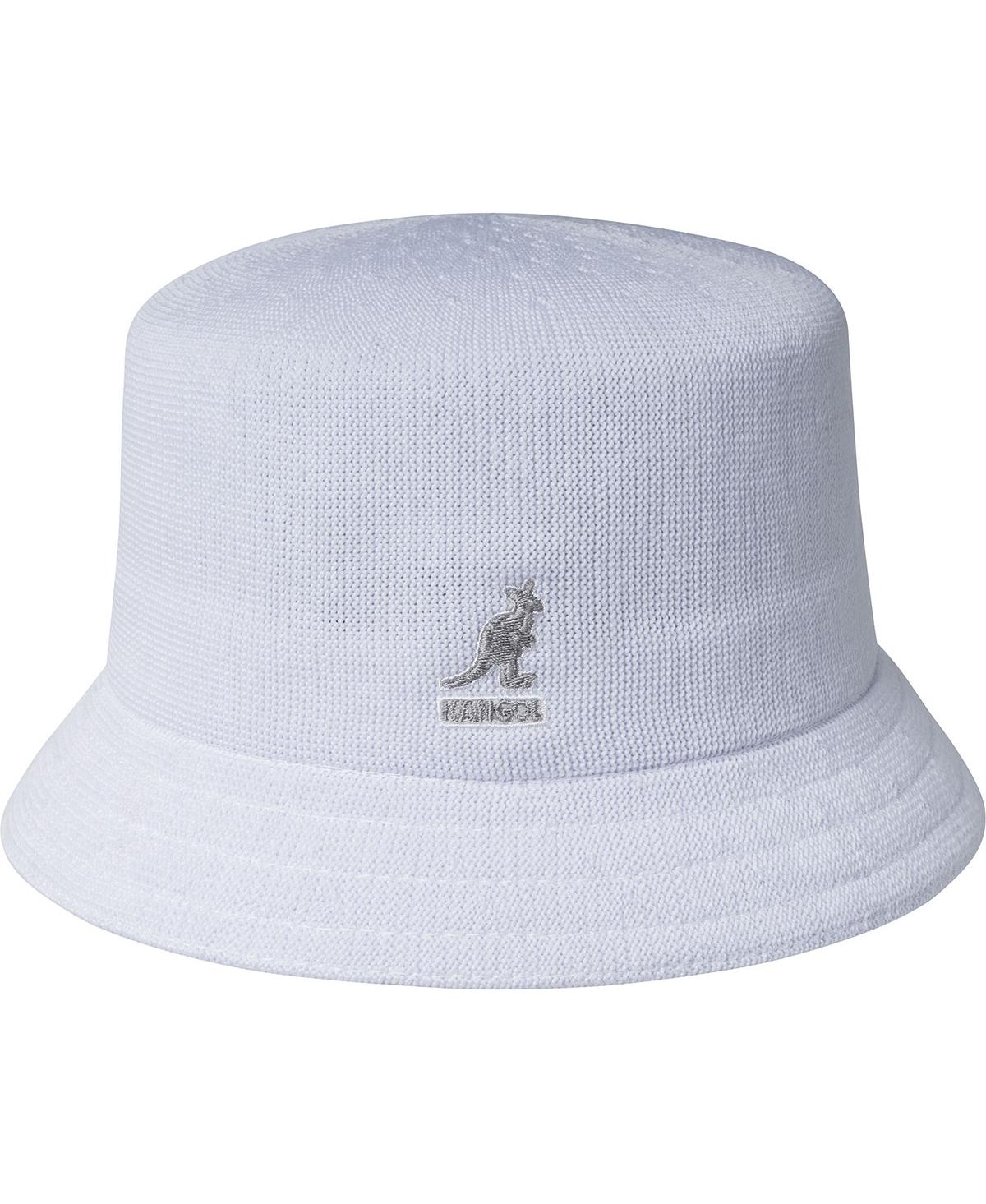 Click here for Kangol Mens Tropic Bin Bucket Hat - White prices