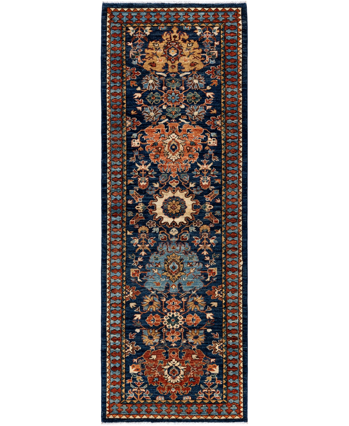 Click here for Adorn Hand Woven Rugs Serapi M1945 211x82 Runner A... prices