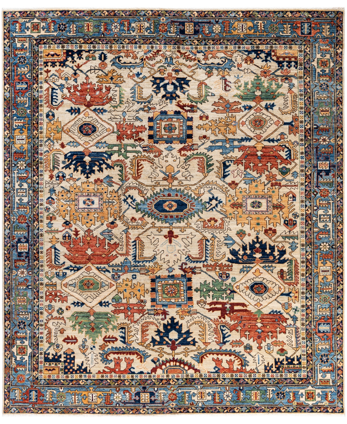 Click here for Adorn Hand Woven Rugs Serapi M1945 81x98 Area Rug... prices