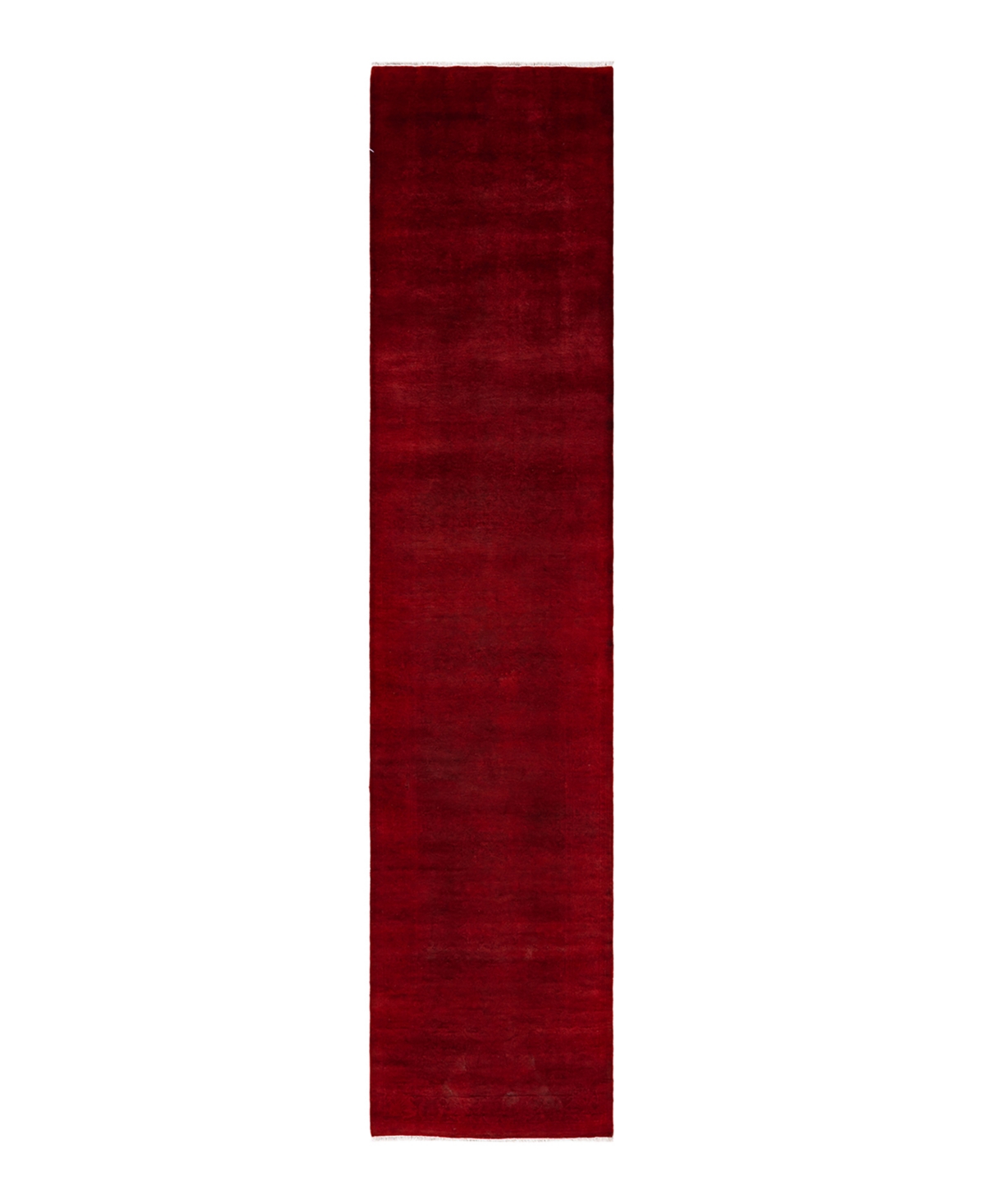 Adorn Hand Woven Rugs Fine Vibrance M1591 3x134 Runner Area Rug - Red