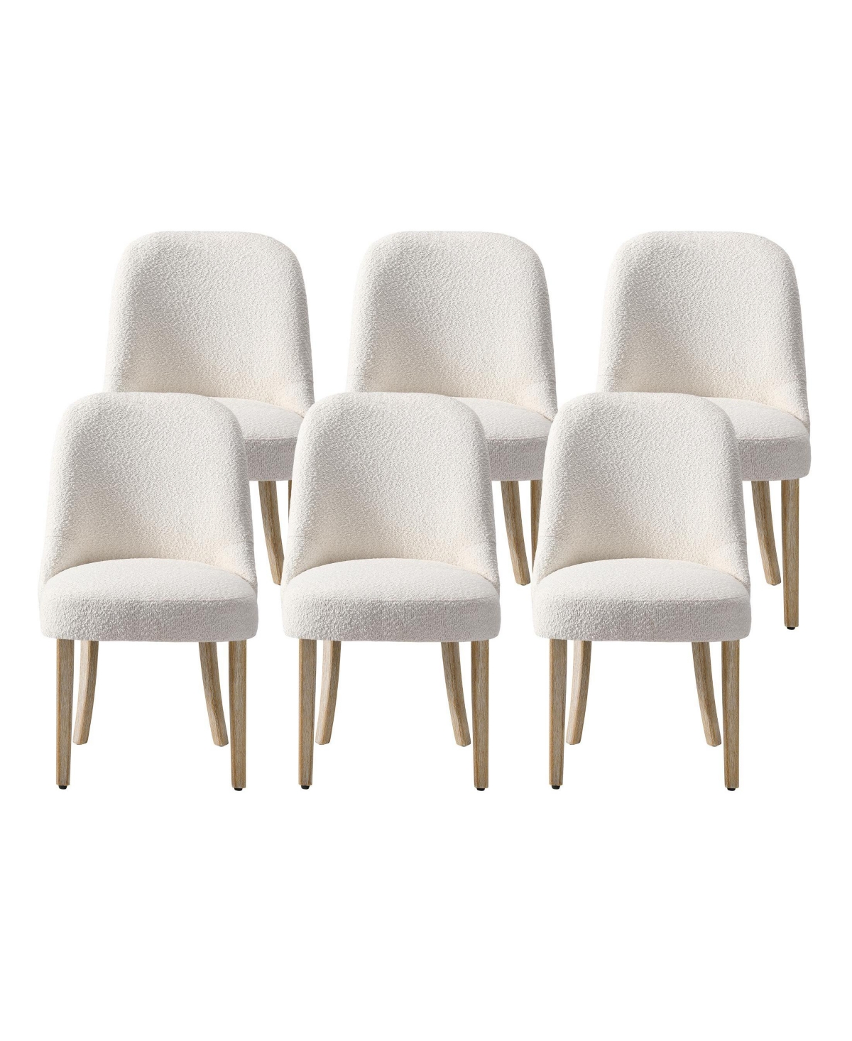 Click here for Mid-Century Modern Upholstered Boucle Dining Chair... prices