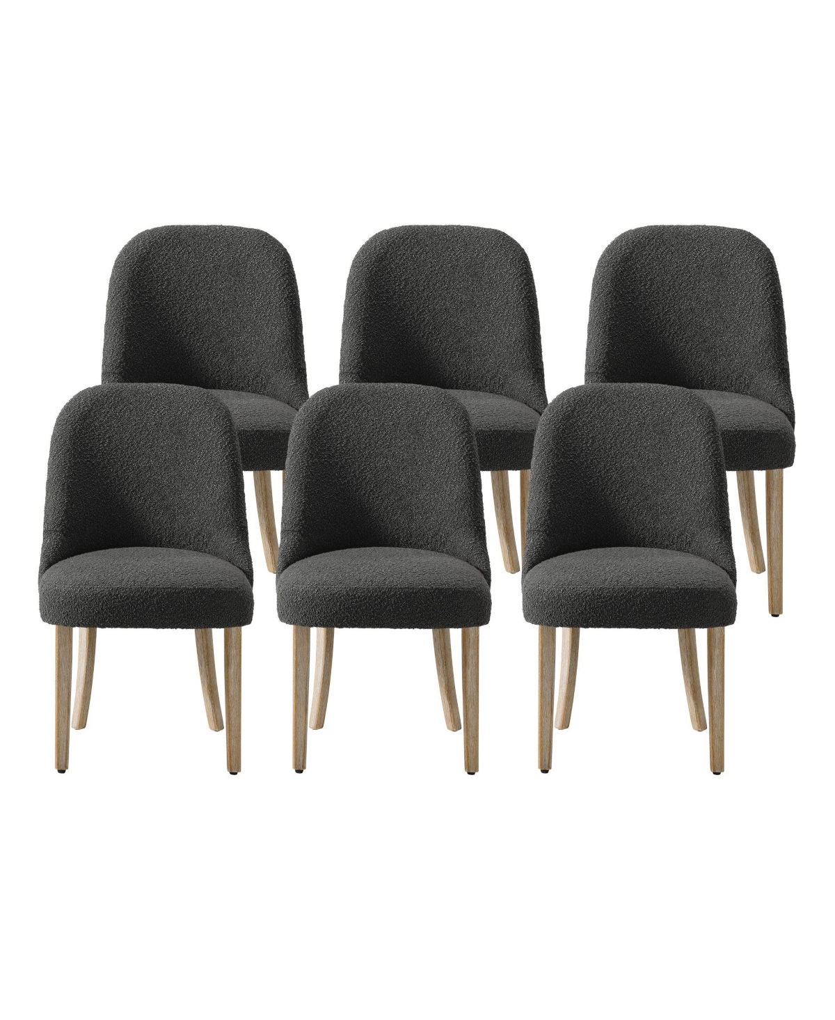 Click here for Mid-Century Modern Upholstered Boucle Dining Chair... prices