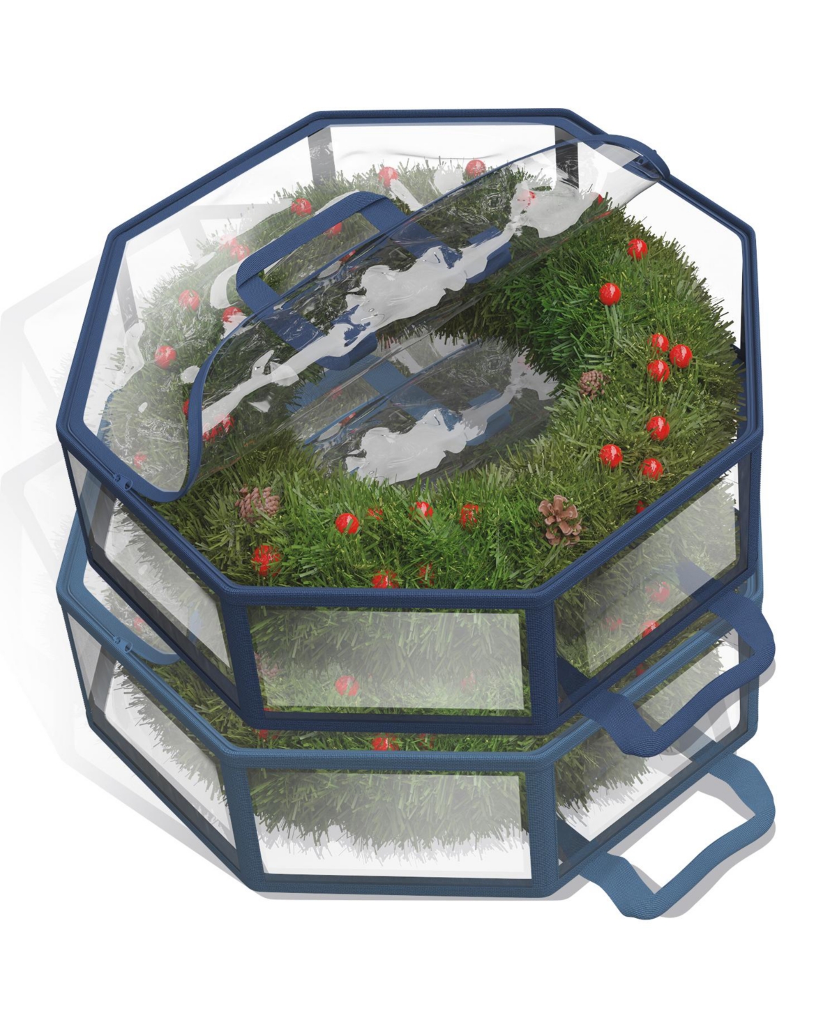 Click here for Wreath Storage Container - Clear Christmas Wreath... prices