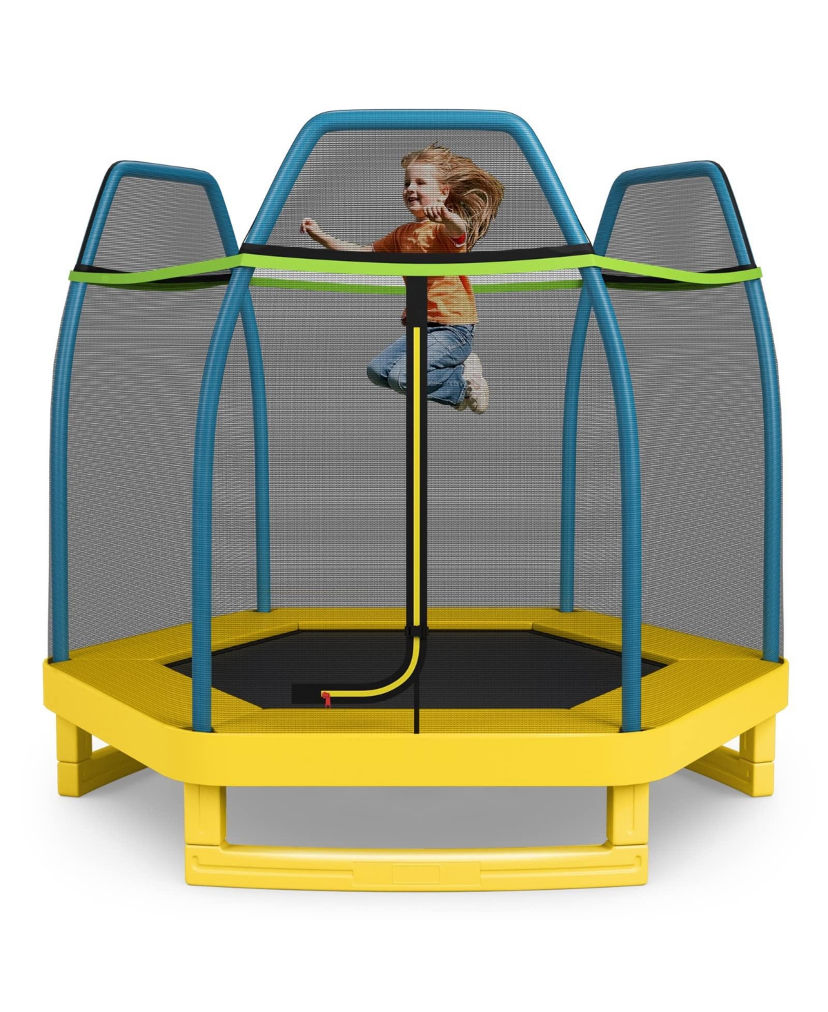 Click here for 7 Ft Trampoline for Kids  Heavy Duty Steel Frame S... prices