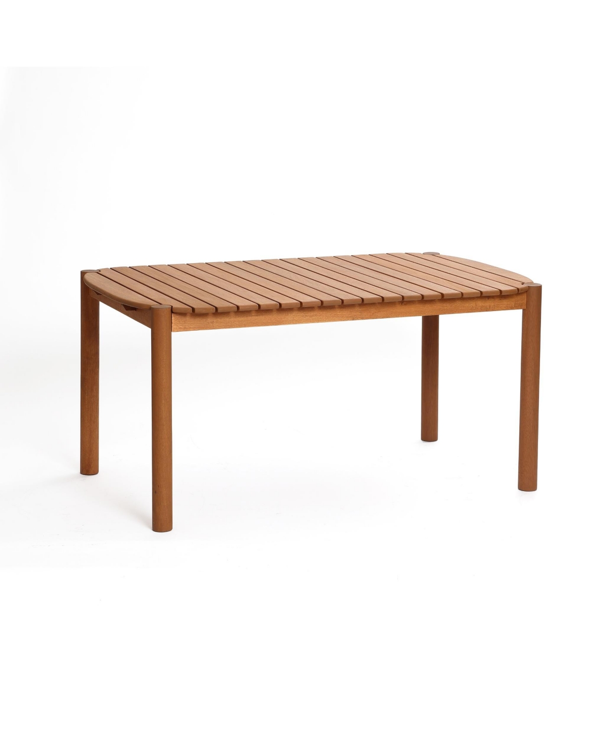Click here for LuxenHome Natural Solid Wood 6-Person 59-Inch Long... prices