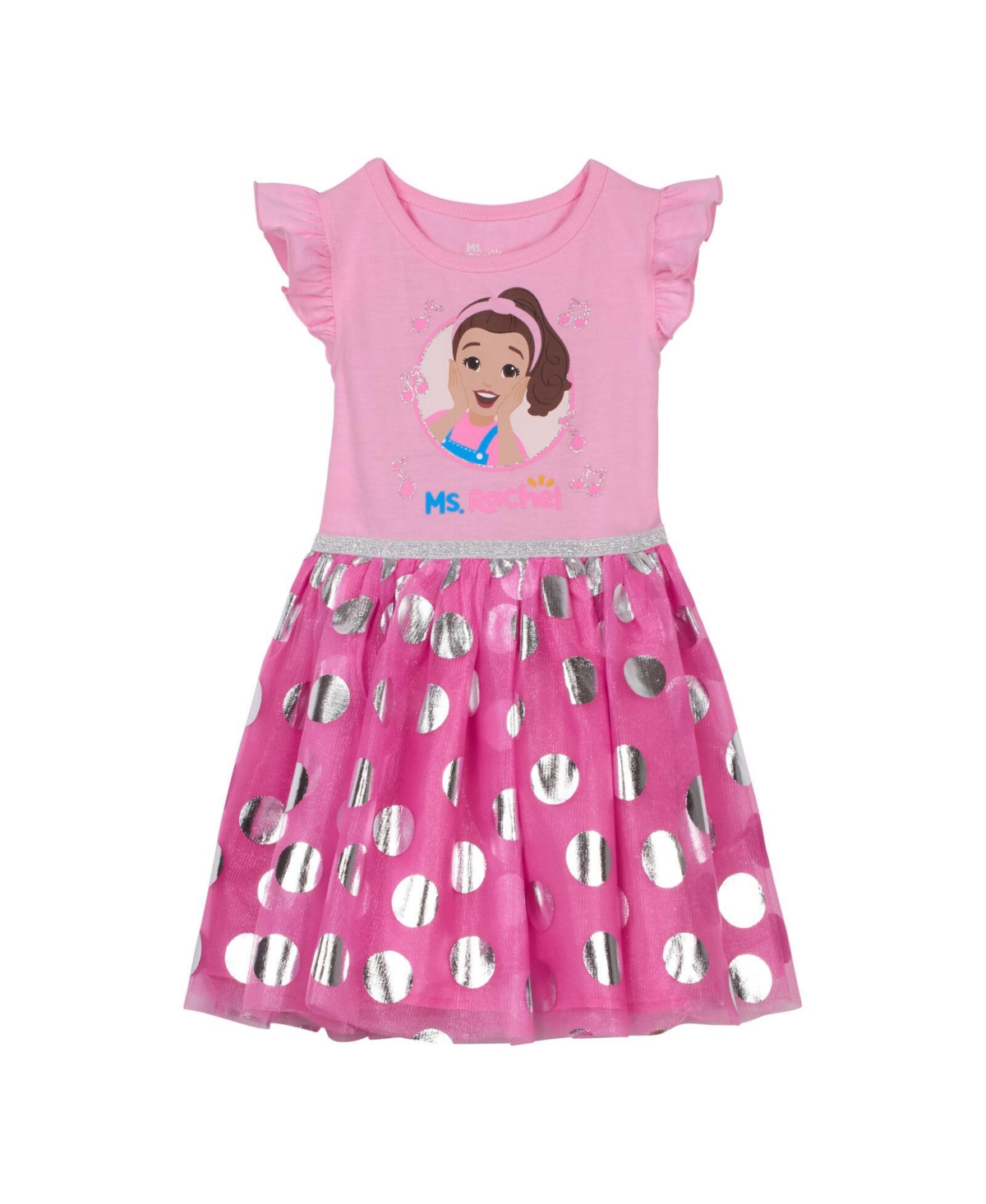Click here for Ms. Rachel Toddler Girls Tulle Dress - Bright pink prices