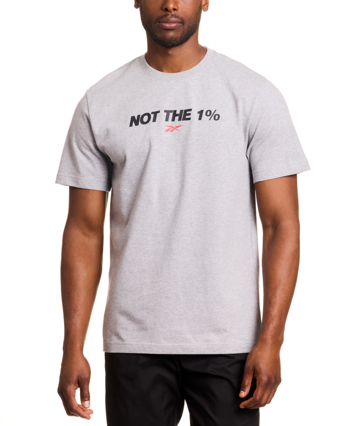 Click here for Reebok Mens Not 1 Logo T-Shirt - Mgh prices