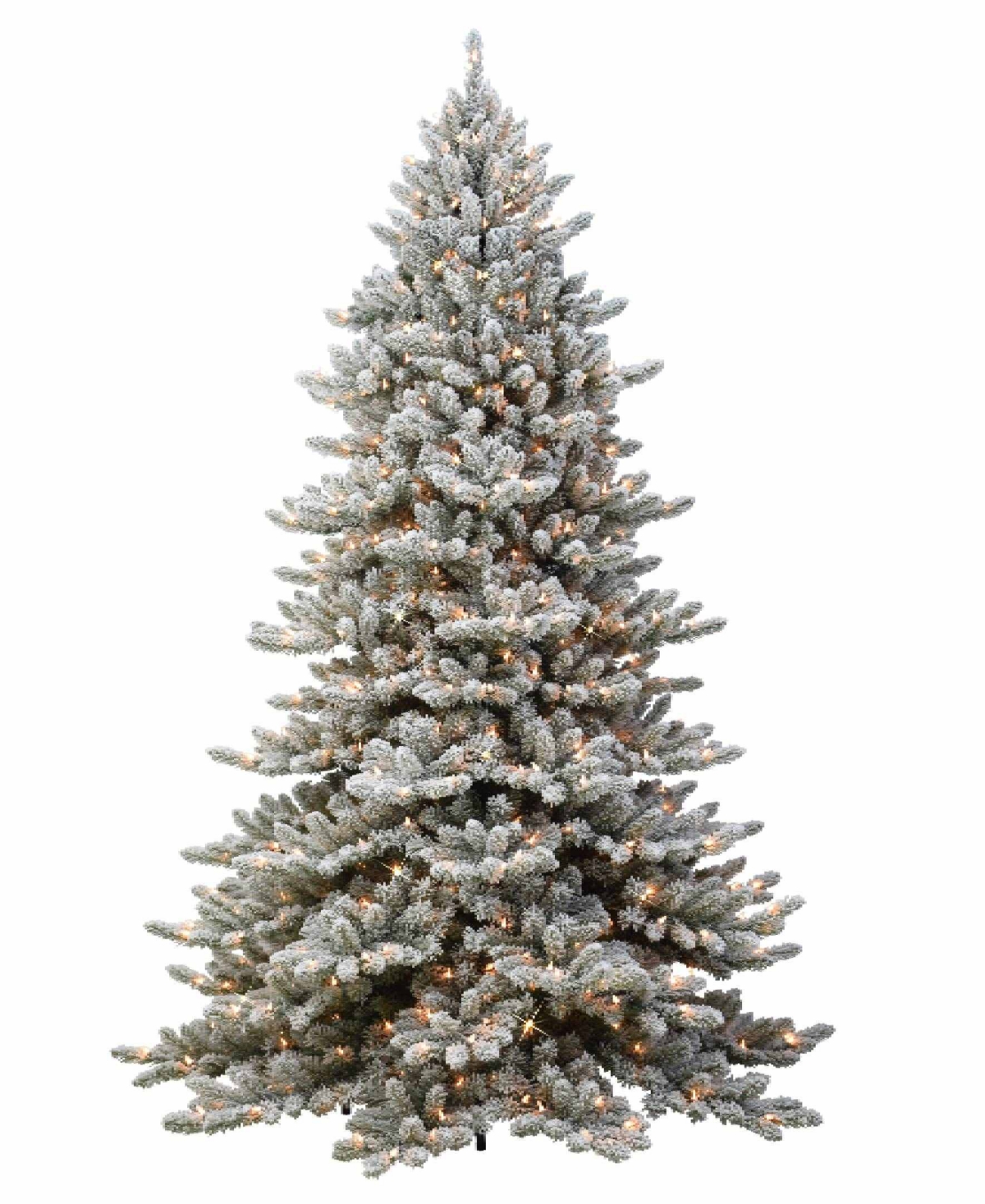 Click here for Puleo Pre-lit Artificial Fir Tree 7.5 ft - White prices