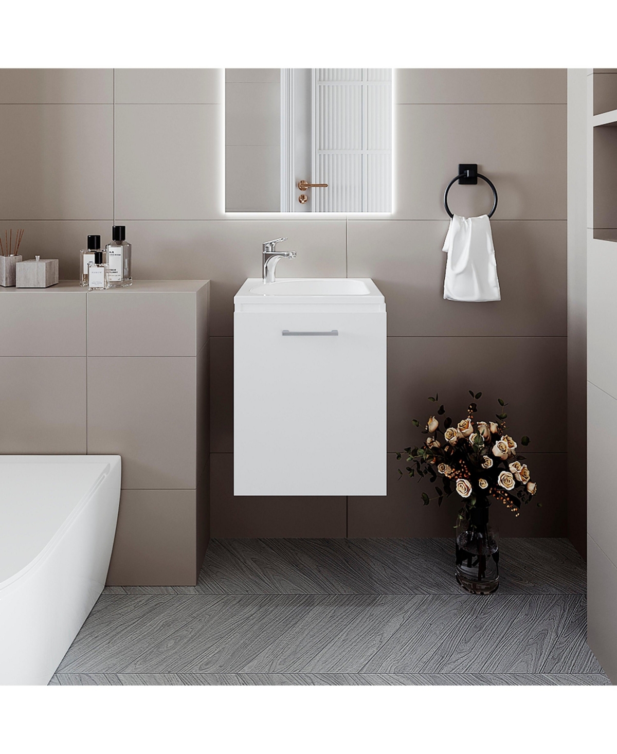 Click here for Haigleer Creek Bathroom Vanity with - White prices