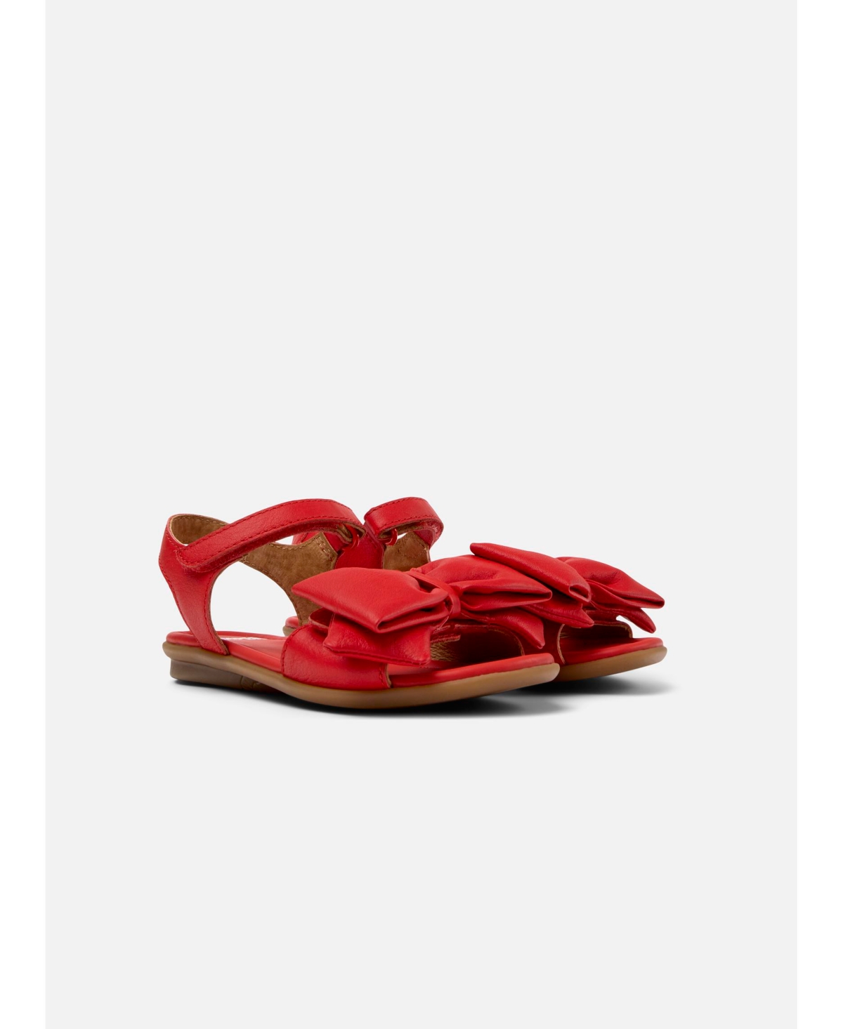 Click here for Camper Girls Right Strap Sandals - Red prices