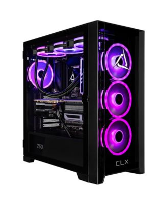 CLX SET Liquid Cooled Gaming Desktop Computer, Intel Core Ultra 7 265F ...