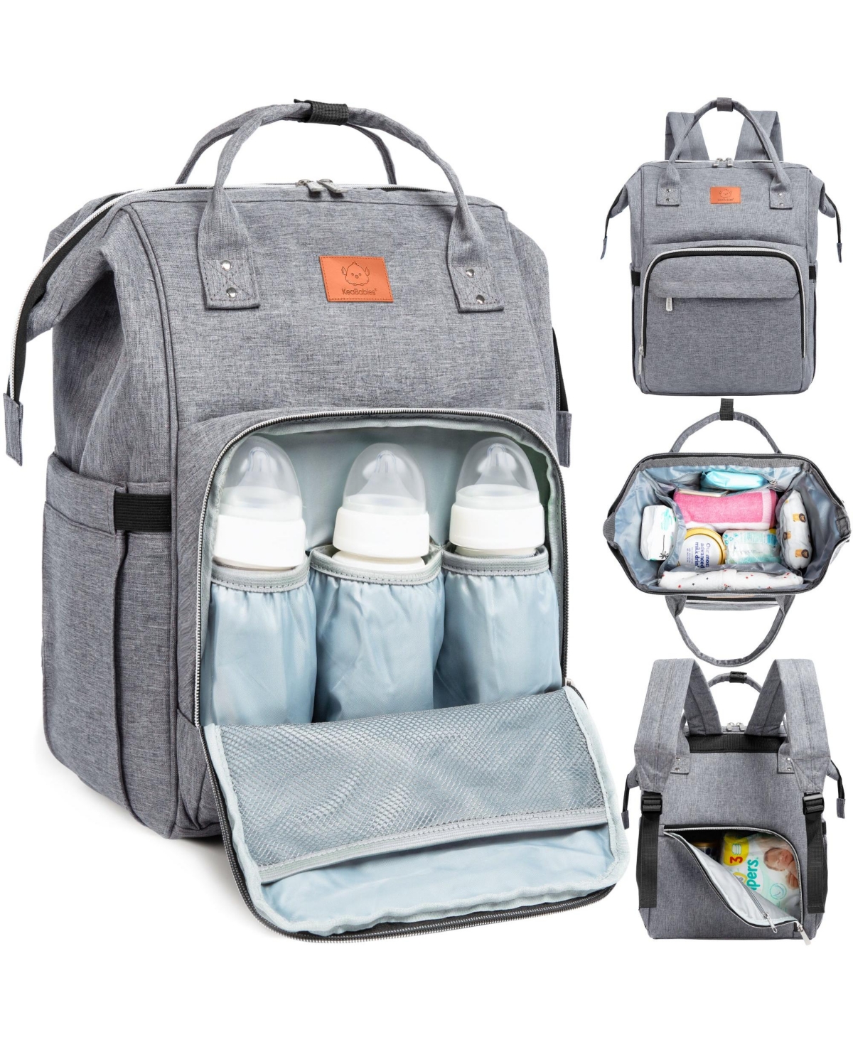 Click here for KeaBabies Original Diaper Bag Backpack  Multi-Func... prices