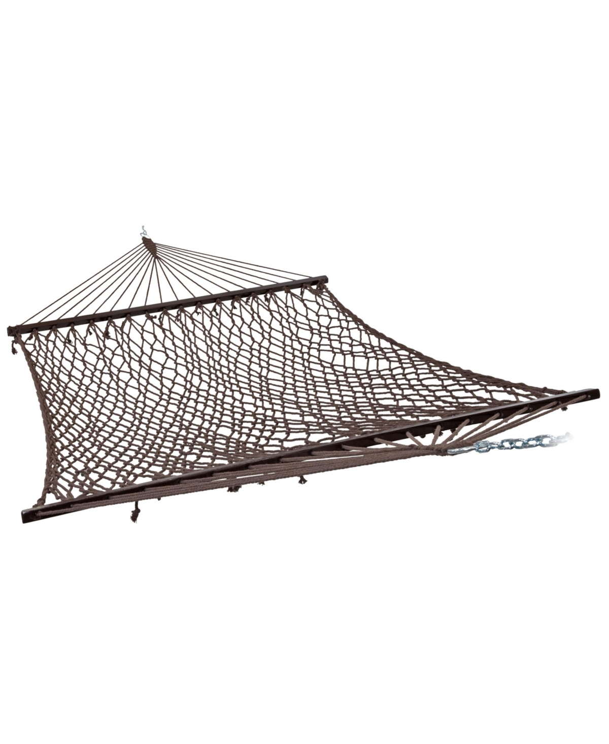 Click here for Large Two-Person Double Wide Rope Hammock with Spr... prices