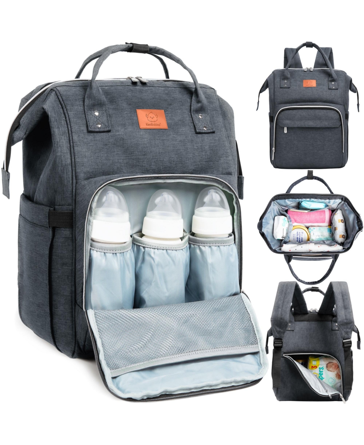 Click here for KeaBabies Original Diaper Bag Backpack  Multi-Func... prices