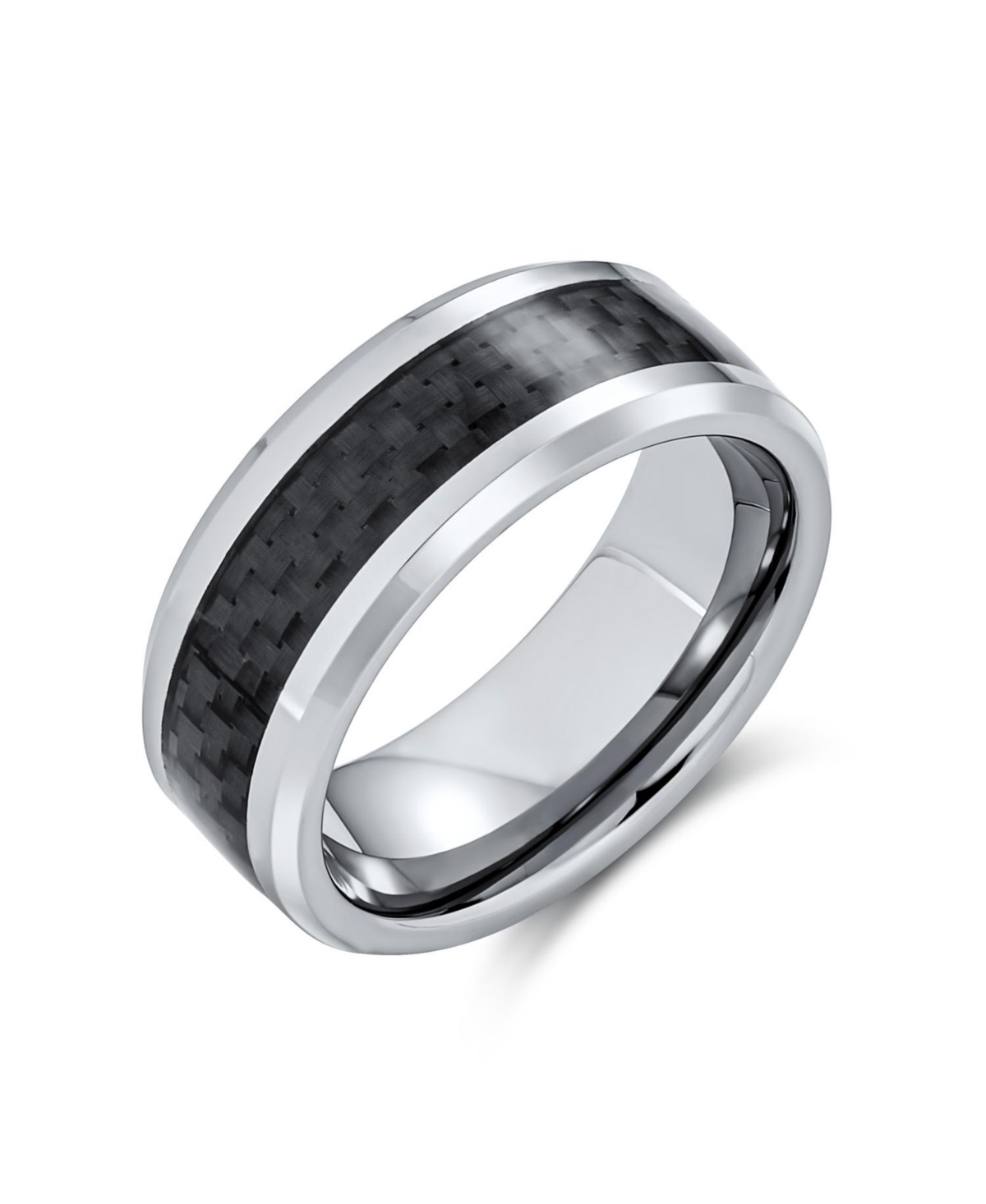 Click here for Bling Jewelry Opalescent Inlay Titanium Promise Ba... prices