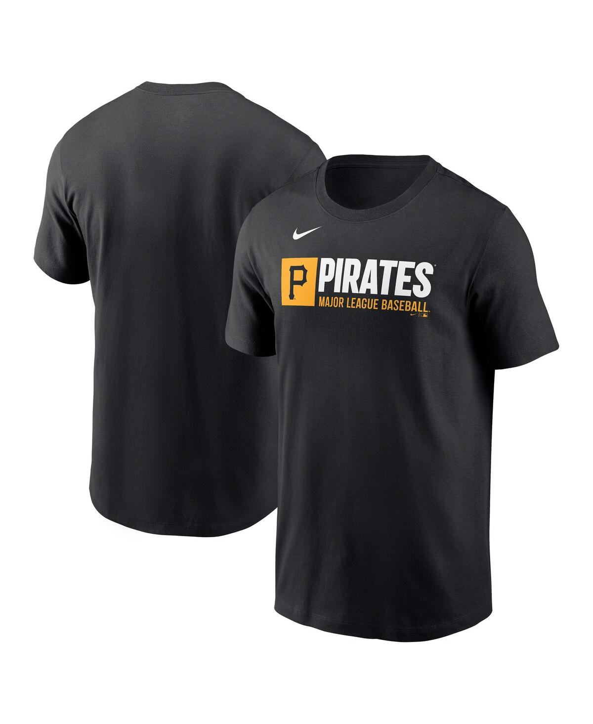 Click here for Nike Mens Black Pittsburgh Pirates Team Block T-Sh... prices