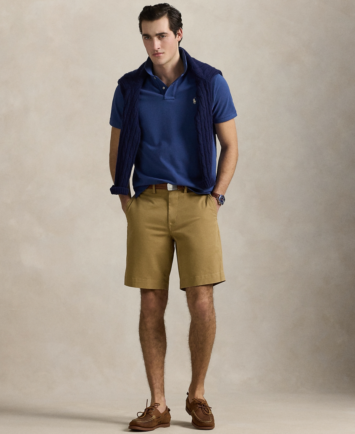 Polo Ralph Lauren 9-Inch Stretch Classic Fit Chino Short - New Bronze