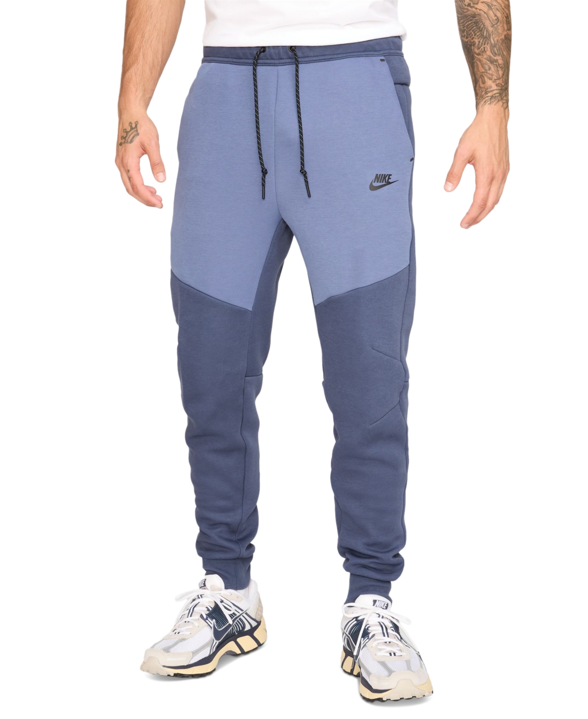 Click here for Nike Mens Tech Fleece Joggers - Thunder Blue/Diffu... prices