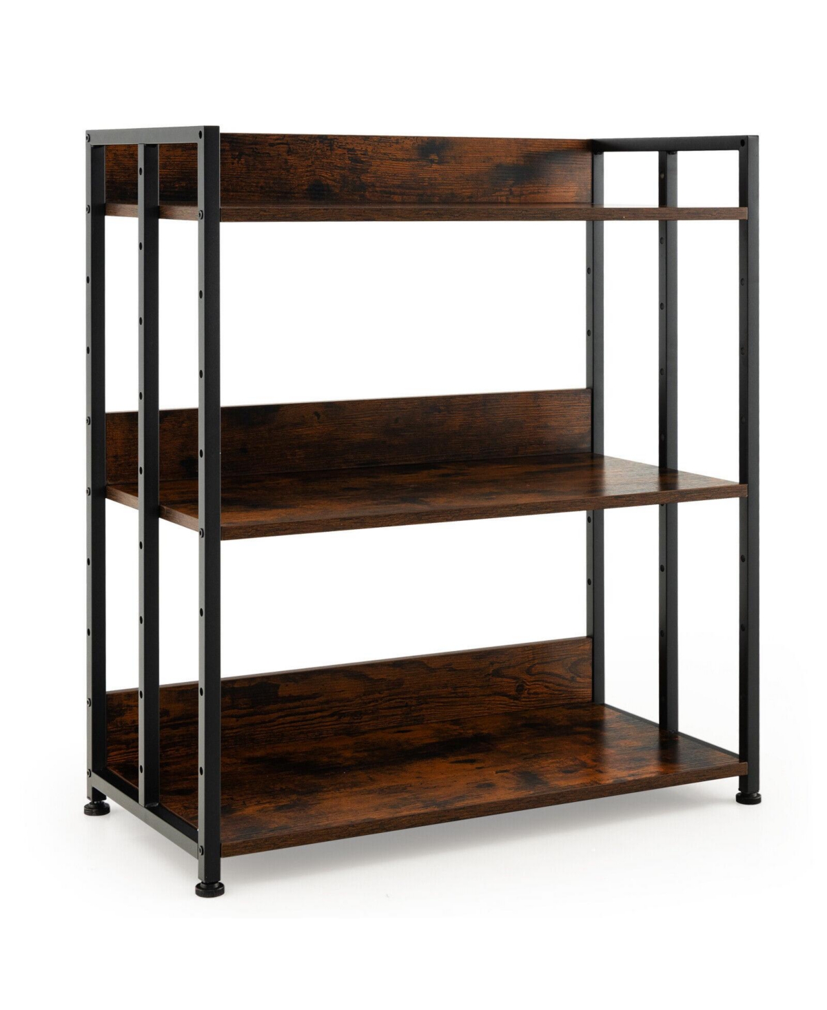 Click here for 3-Tier Industrial Bookshelf Storage Shelf Display... prices