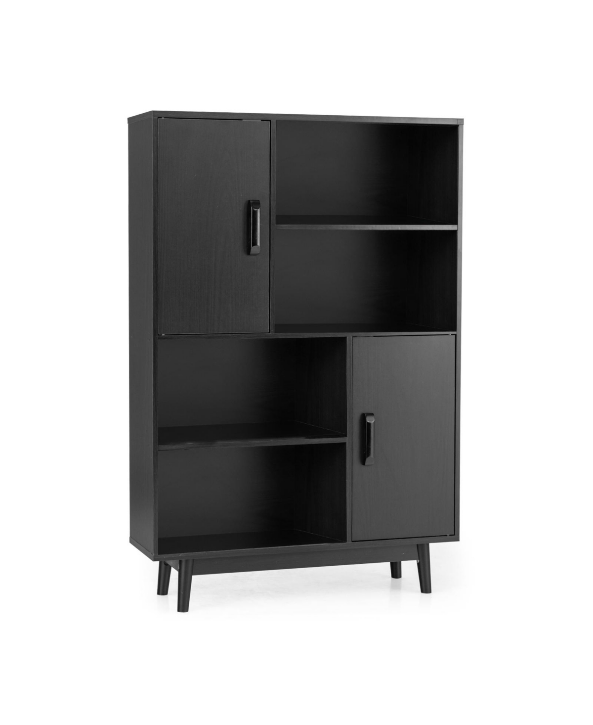 Click here for Sideboard Storage Cabinet with Door Shelf - Black prices