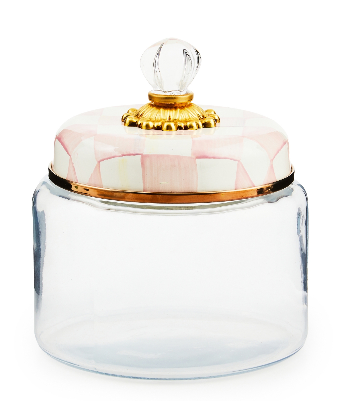 Click here for Mackenzie-Childs Rosy Check Kitchen Canister  Smal... prices